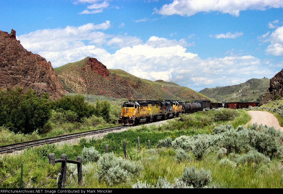 The M-SBPC heads south in the Beaverhead River Canyon
